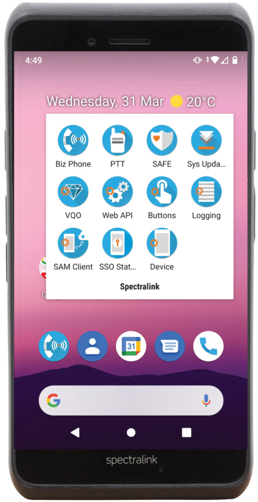 Versity Smartphone Series Applications | Spectralink